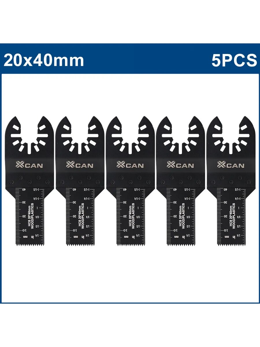 Насадка для реноватора по дереву 20ммx0.6ммx18T, 5 шт.