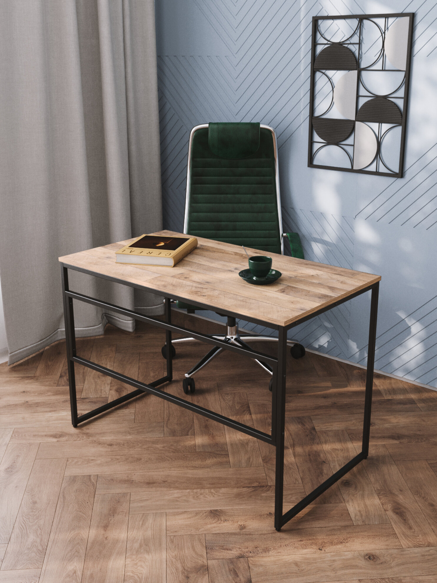 Стол письменный Classico Гамбия. Стол компьютерный, письменный для школьника, стол игровой, рабочий.