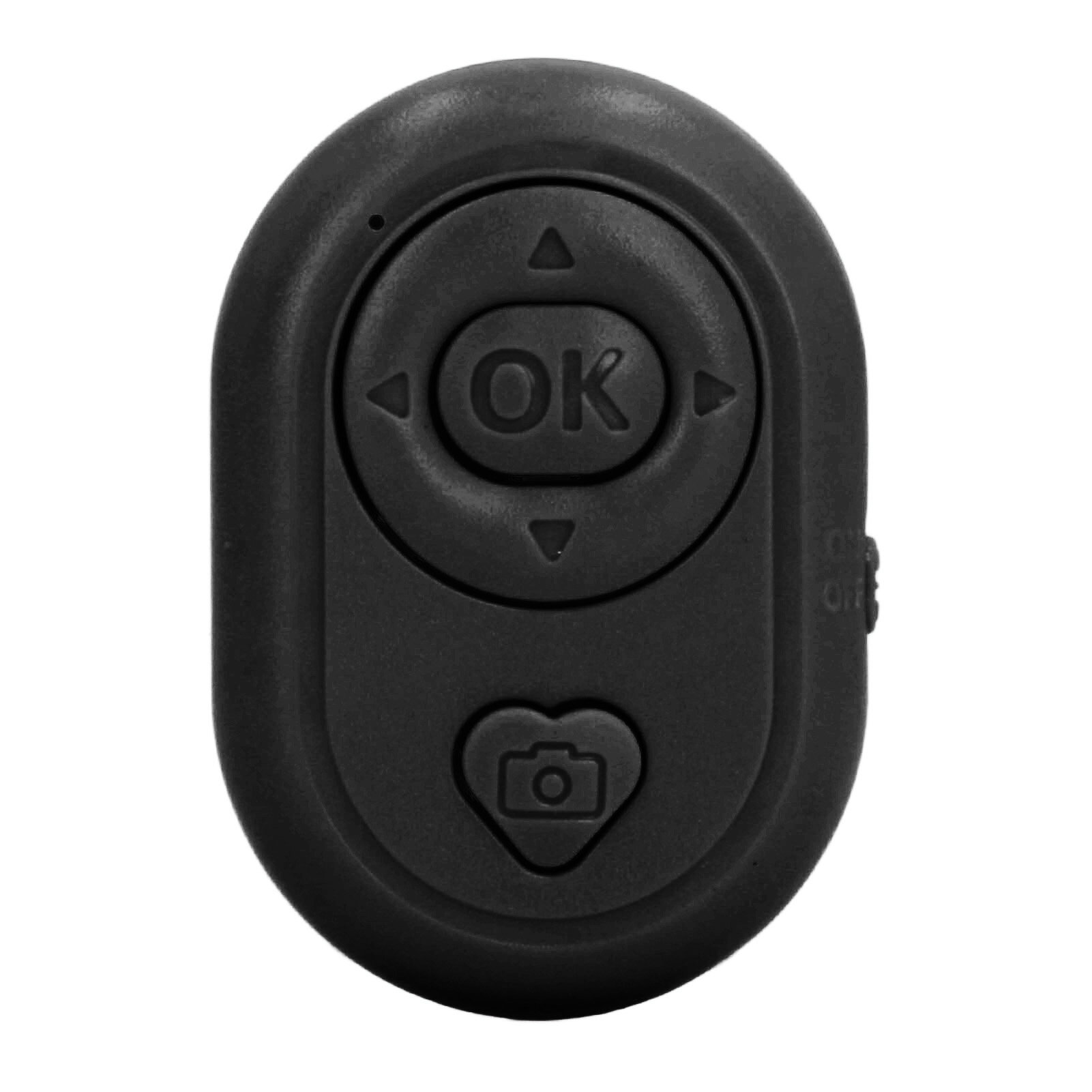 Bluetooth 4.0 Дистанционный затвор Беспроводная камера Пульт дистанционного управления Поворот страниц Создавайте потрясающие фотографии Видео Hands Free Black
