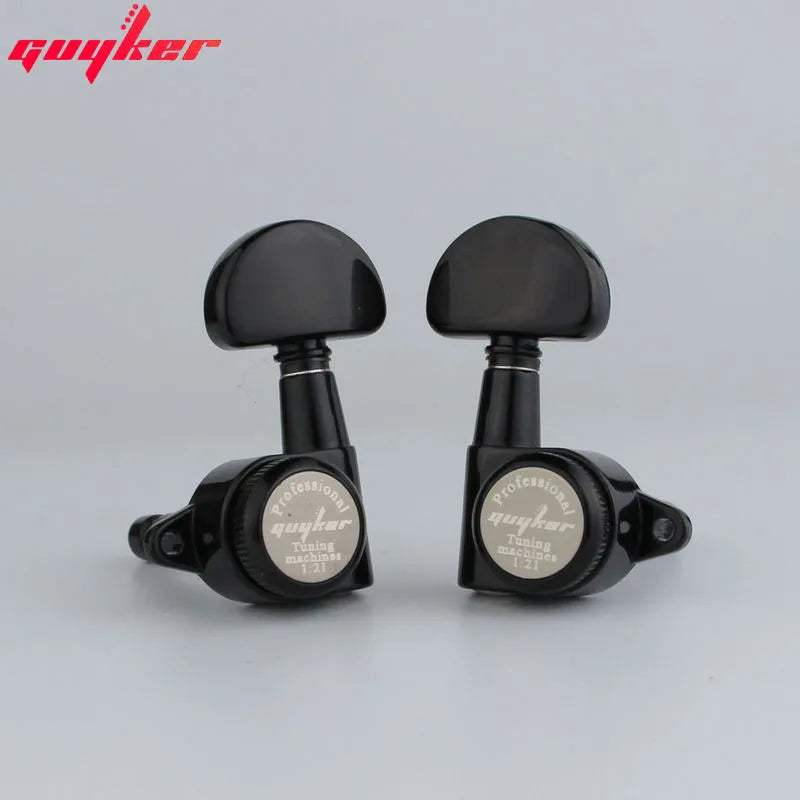 Колки 3+3 локовые Guyker GK-102SP, черный