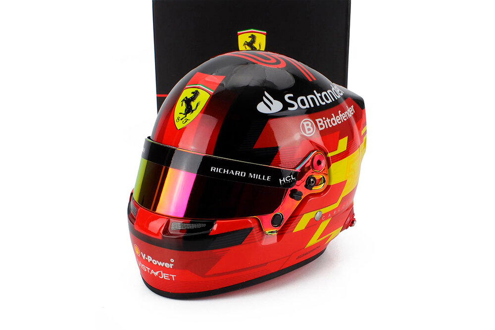 SPARK Helmet carlos sainz jr ferrari F1 2024 / шлем карлоса сайнца