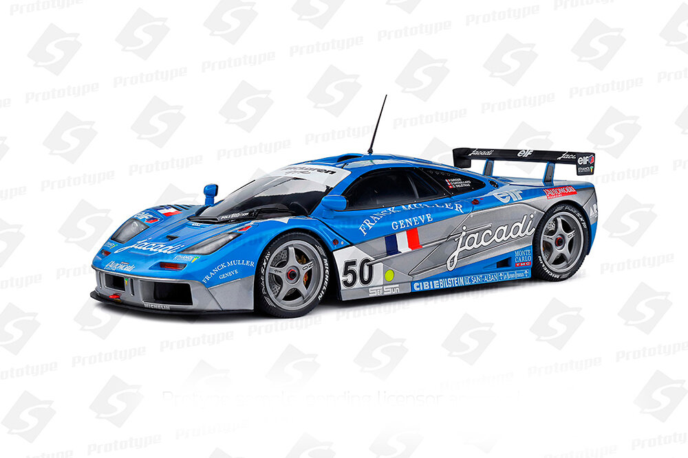 Модель коллекционная SOLIDO Mclaren F1 gtr short tail #50 blue