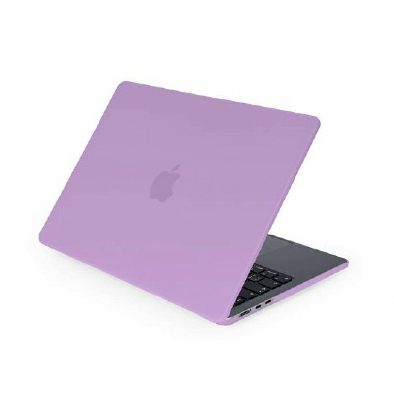 Чехол-накладка пластиковый для Apple Macbook Pro 13 "Gurdini", защитный кейс от царапин, матовый сиреневый