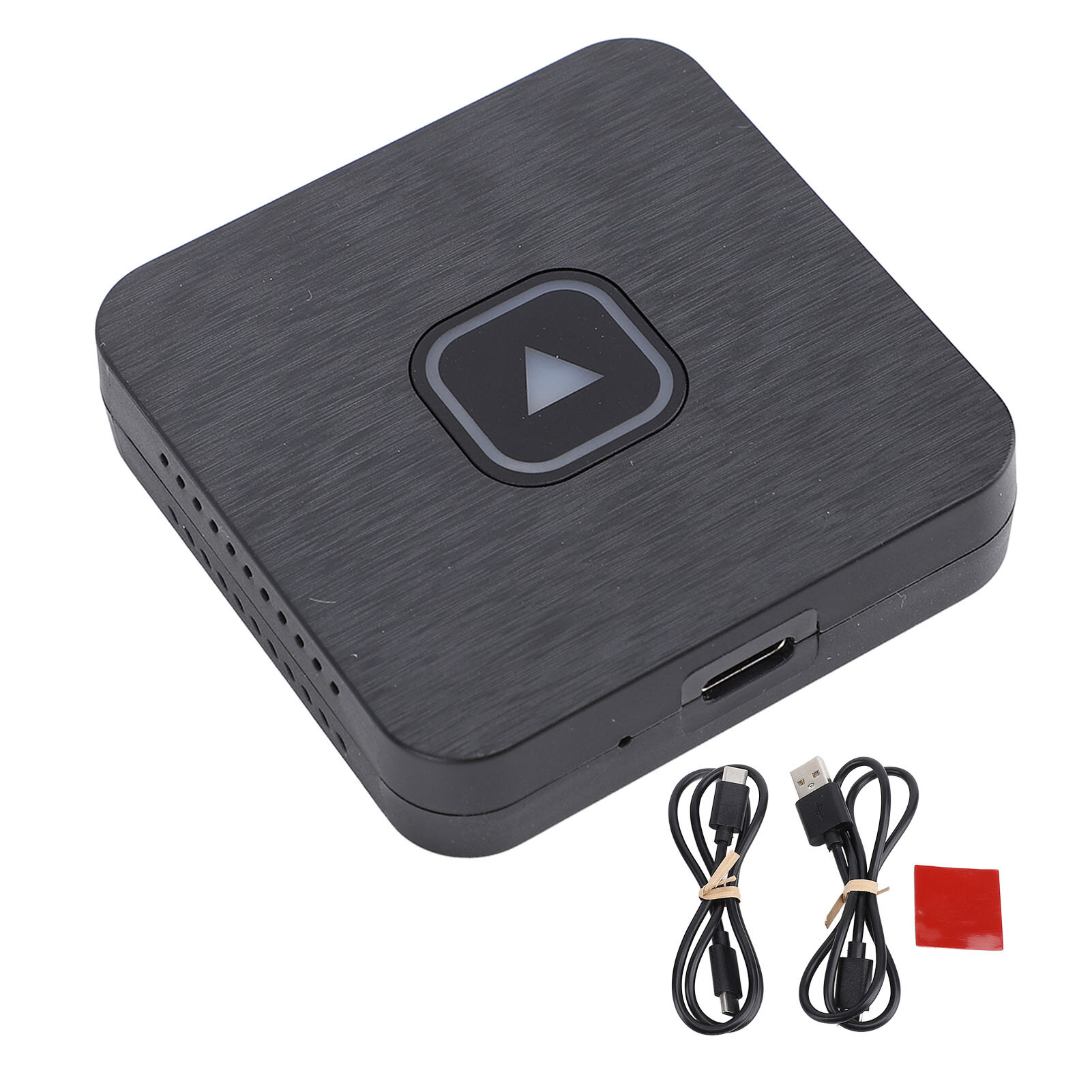 Беспроводной адаптер для CarPlay USB 5G Беспроводная версия Bluetooth Car, проводная к беспроводному адаптеру со светом для Android Auto