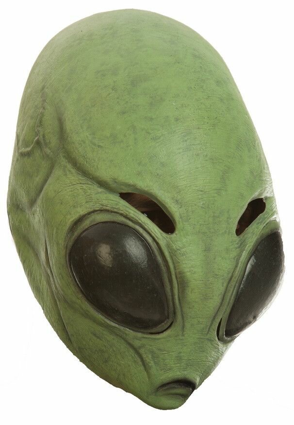 Маска Ghoulish Productions "Инопланетянин Астрикс", цвет светло-зелёный, размер 56-60