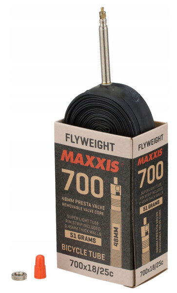 Камера Maxxis FlyWeight 700x18/25C FVSEP 48 мм, вело