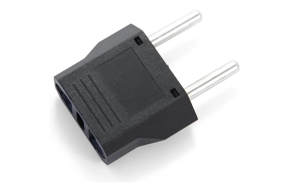 Переходник Gembird питания Gembird TPA-101, с вилки EU, US в RU (203072) {500}