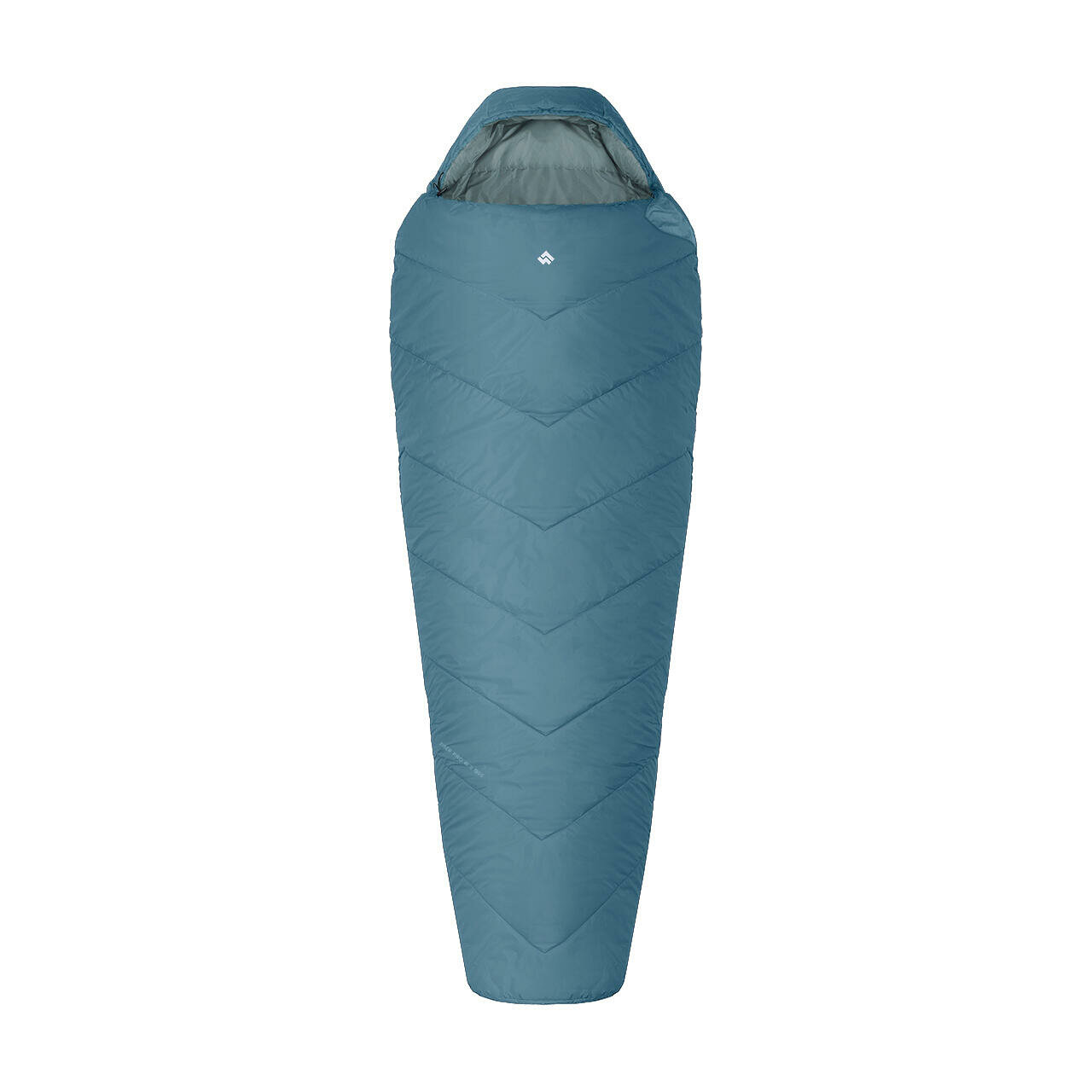 Decathlon Спальный мешок Alpinus Fiber Pro W'S 1300 левый, женская линия, синий