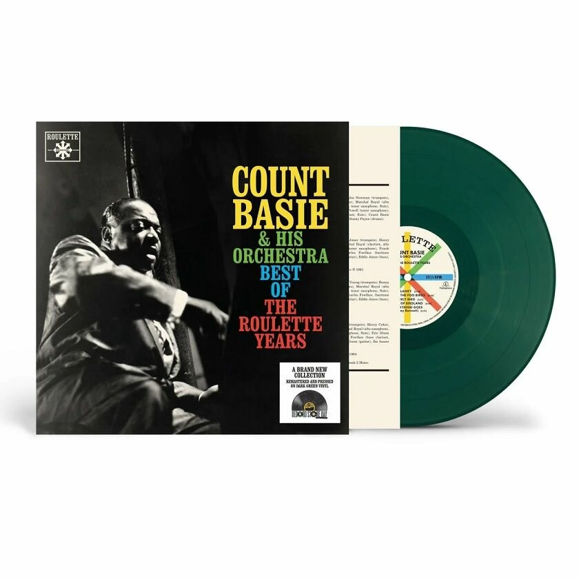 Виниловая пластинка Basie, Count And His Orchestra - Best Of The Roulette Years (coloured) (1 LP)