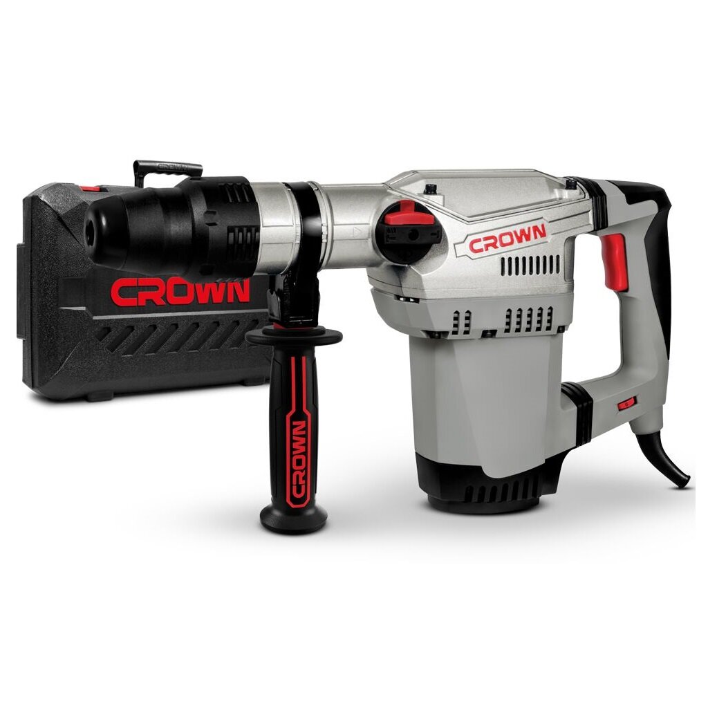 CROWN CT18118V BMC Перфоратор, SDS MAX, 1250 Вт, 10 Дж, 0-3000 уд/мин, кейс CT18118V B