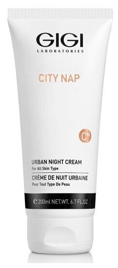 GIGI CITY NAP Urban Night Cream Ночной омолаживающий крем для всех типов кожи 200мл