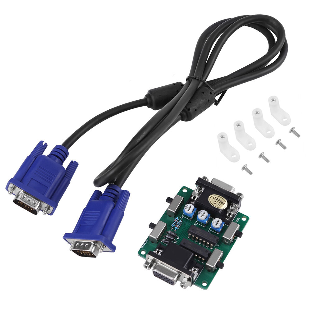 Генератор строк развертки экрана VGA для игровых автоматов, ретро-игр и геймеров простое подключение и установка