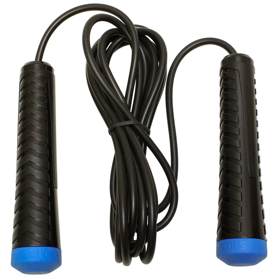 Скакалка Fortius 3 м. (черный/синий)