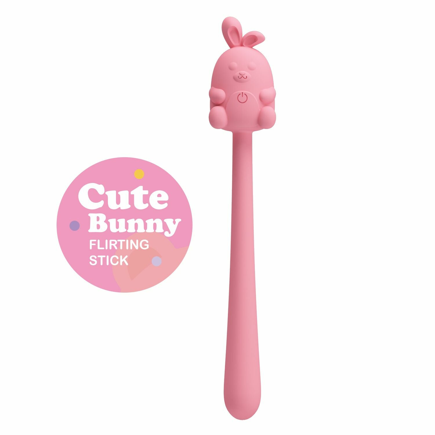 Pretty love Cute мини вибратор гибкий розовый 14,2 см