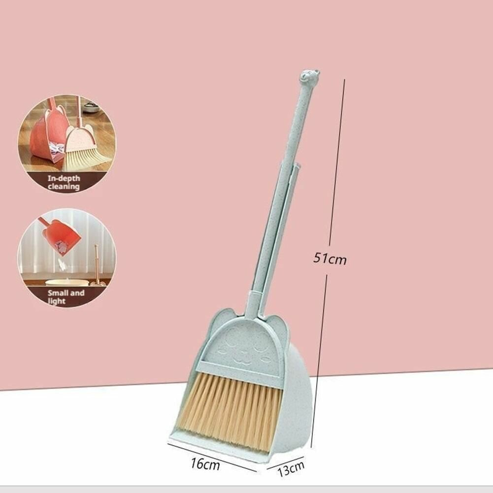 Щетка для уборки с совком, веник с совком для уборки, Швабра с регулируемой высотой