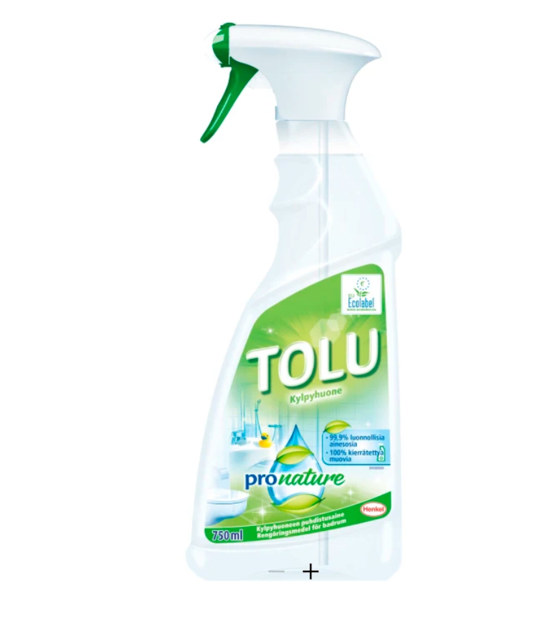 Спрей для ванной TOLU Kylpyhuone, 750мл, биоразлагаемый, для акриловых поверхностей