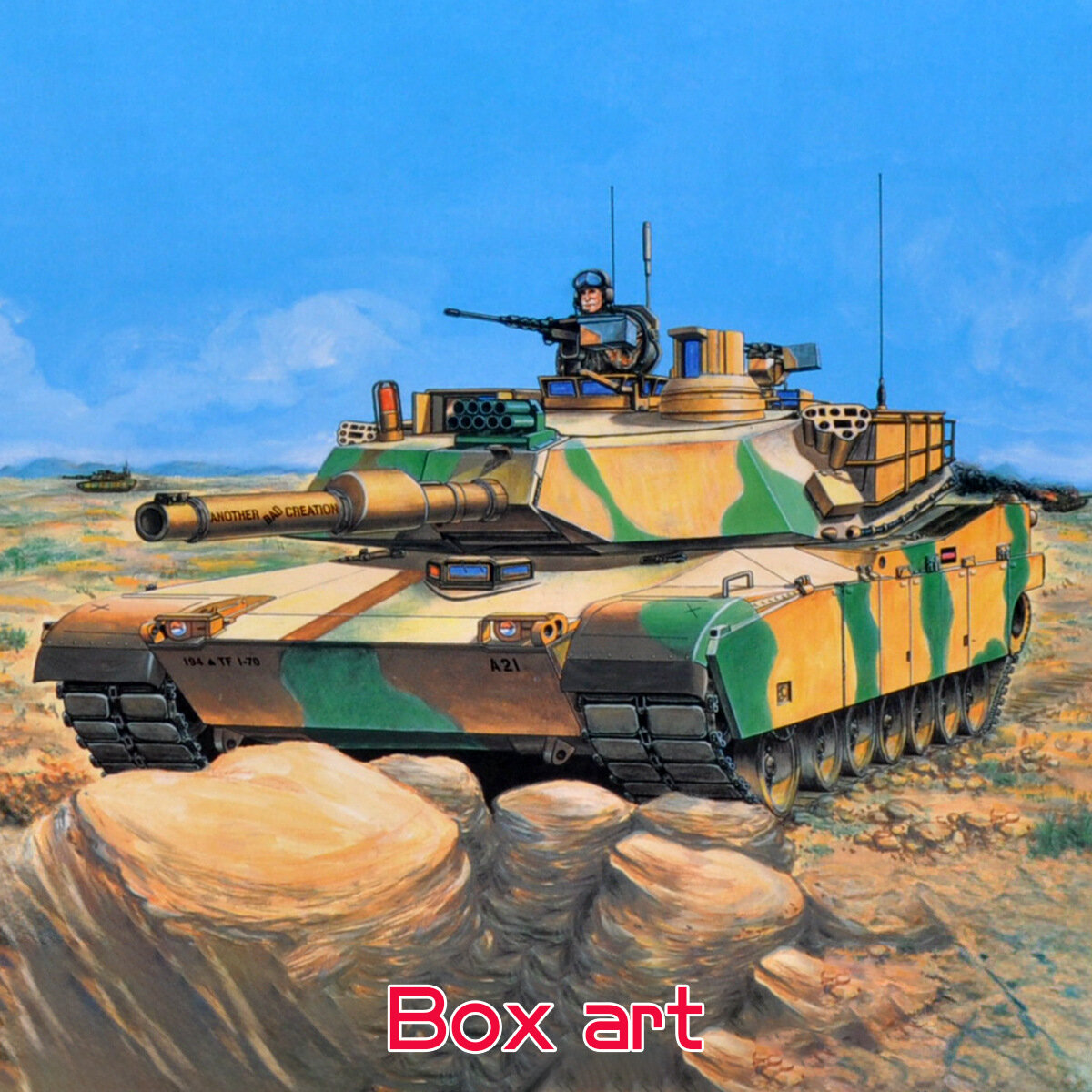 Trumpeter 00337 Модель M1A2 ABRAMS в масштабе 1:35 Танки