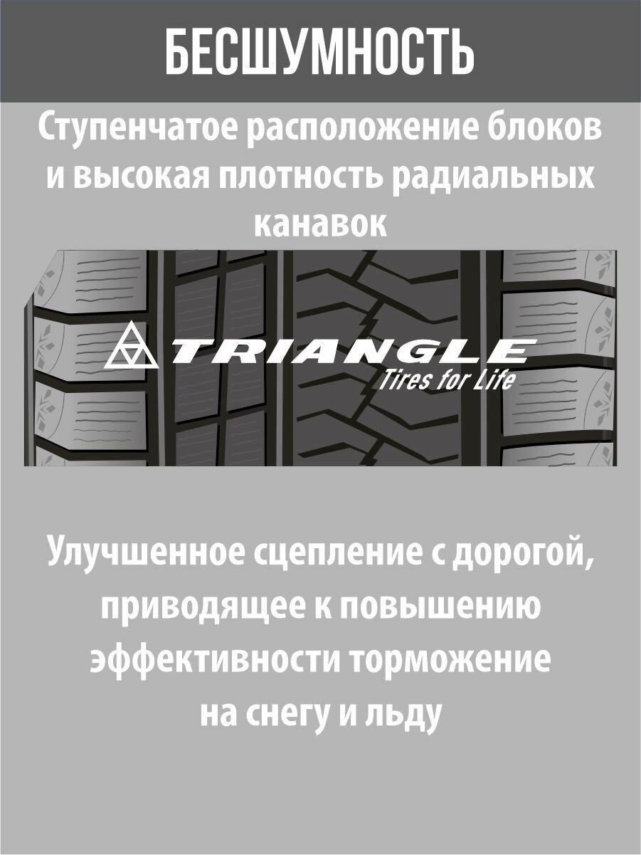 Зимняя шина Triangle PL02, 245/65, R17, нешипованная, для легковых — фото 1