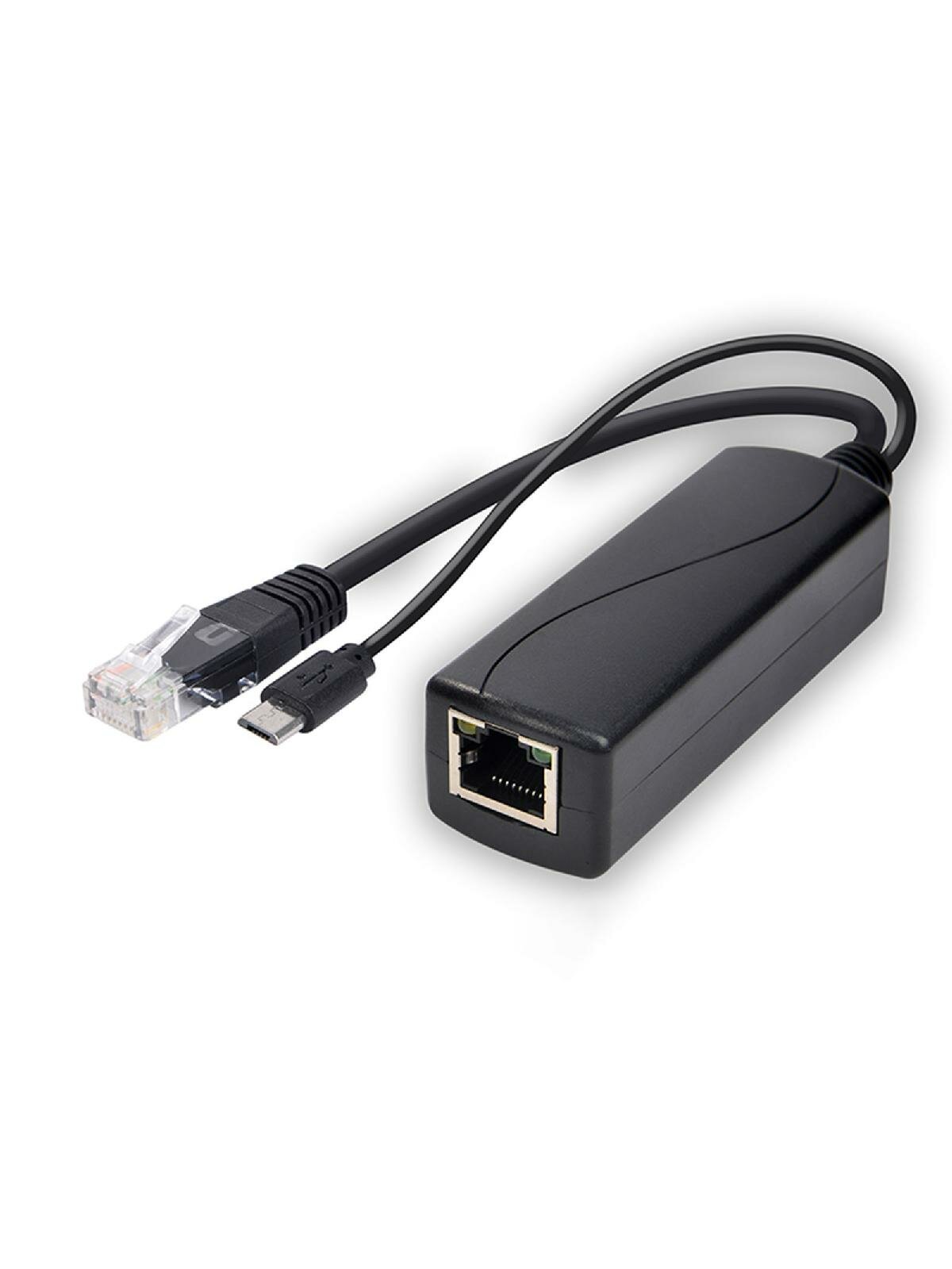 POE Splitter 48V To 5V USB Type C 5.5x2.1mm 3.5x1.35mm Interface Power Supply Adapter Cable for Camera