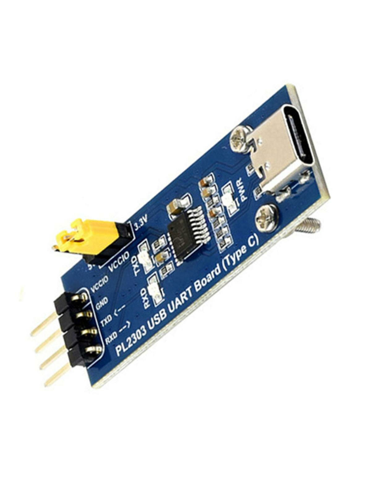 PL2303 USB to UART TTL Communication Module Micro USB/Mini USB/Type A/Type C Connector 1.8V/2.5V/3.3V/5V Level