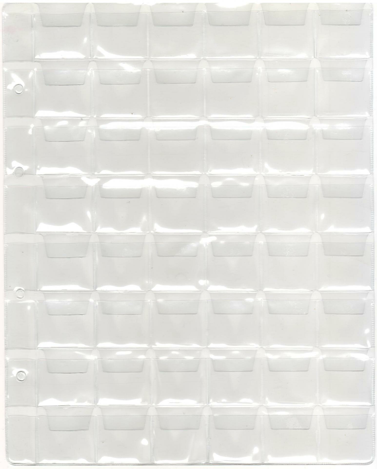 Лист формата Optima 200х250 мм на 48 ячеек 30х30 мм