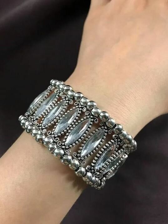 Браслет, стразы