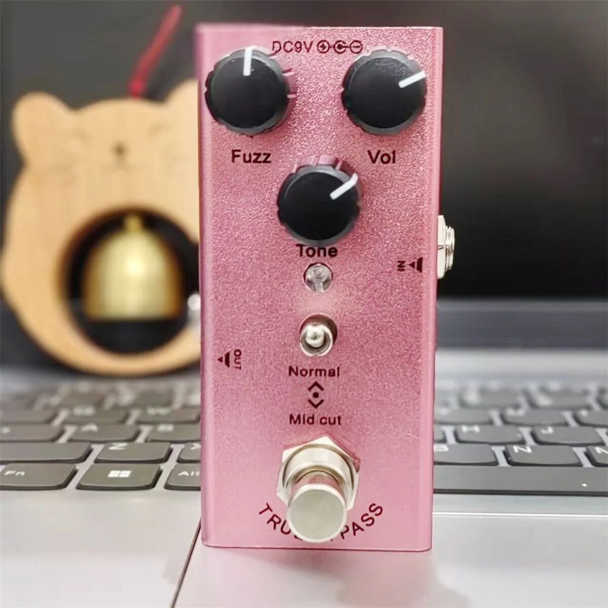 Педаль эффектов для электрогитары FUZZ, портативная педаль эффектов MINI
