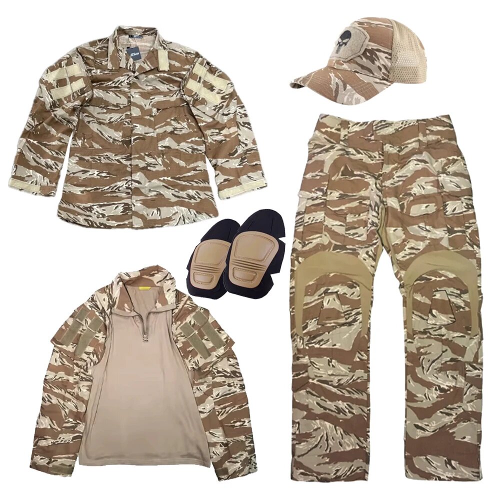 Тактический костюм мужской Tom GEN3 Desert Tiger, XL, Desert tiger all