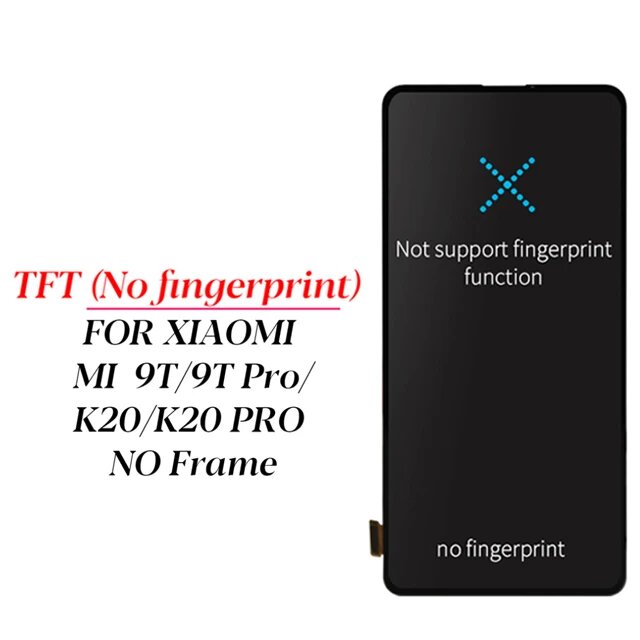 6,39-дюймовый дисплей Super Amoled для Xiaomi Mi 9T Mi9T Pro, ЖК-дисплей, дигитайзер сенсорного экрана в сборе для Redmi K20/K20 Pro, ЖК-дисплей TFT no frame