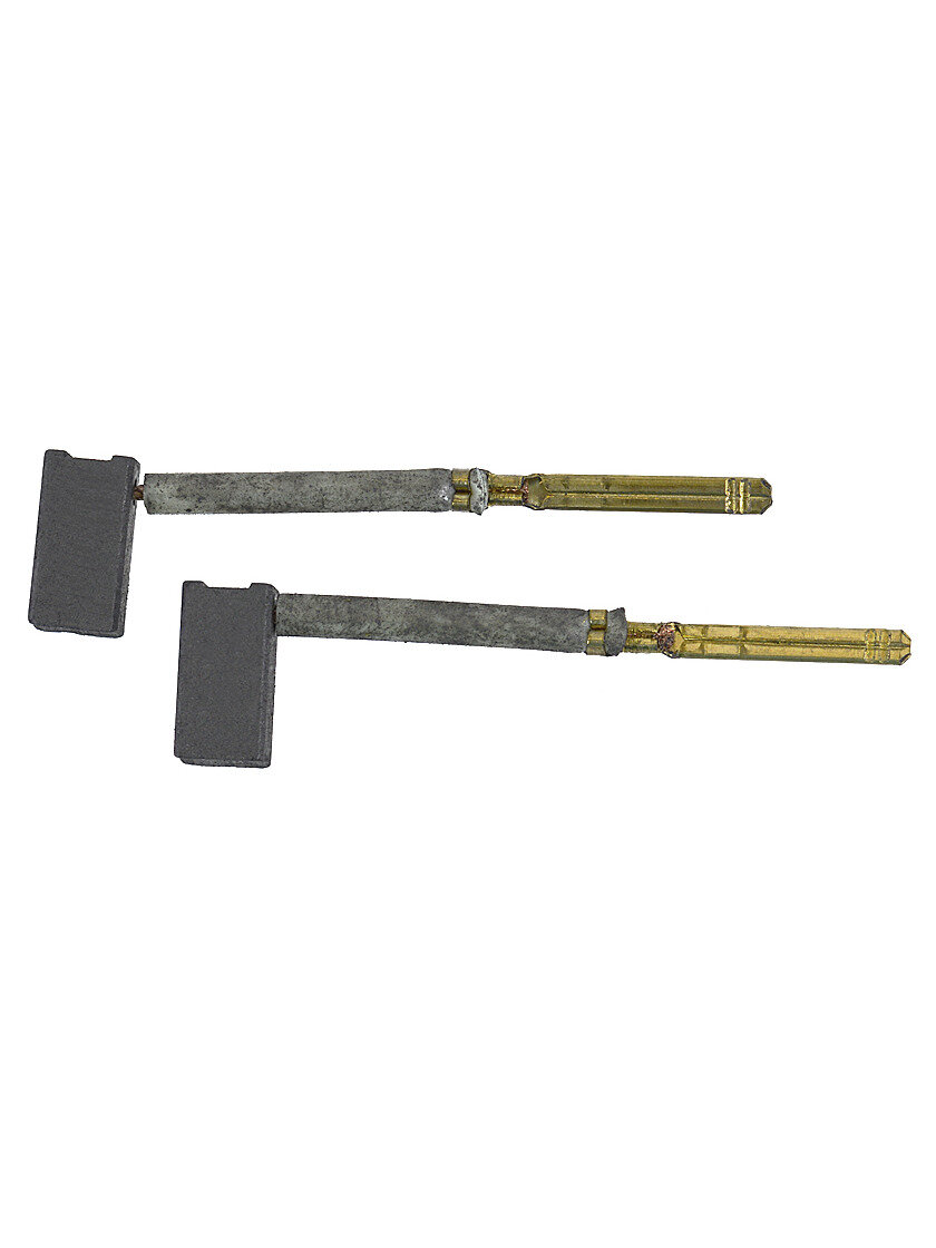 Щетка угольная 230В (комплект 2 шт) (замена кода 445861-13) для машины плоскошлифовальной DeWalt DW411 TYPE 2