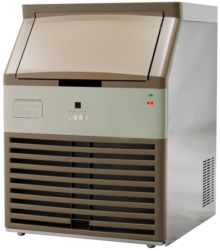 Льдогенератор 80кг/сутки лёд Кубик проточный профессиональный IRON CHERRY Ice 70 W