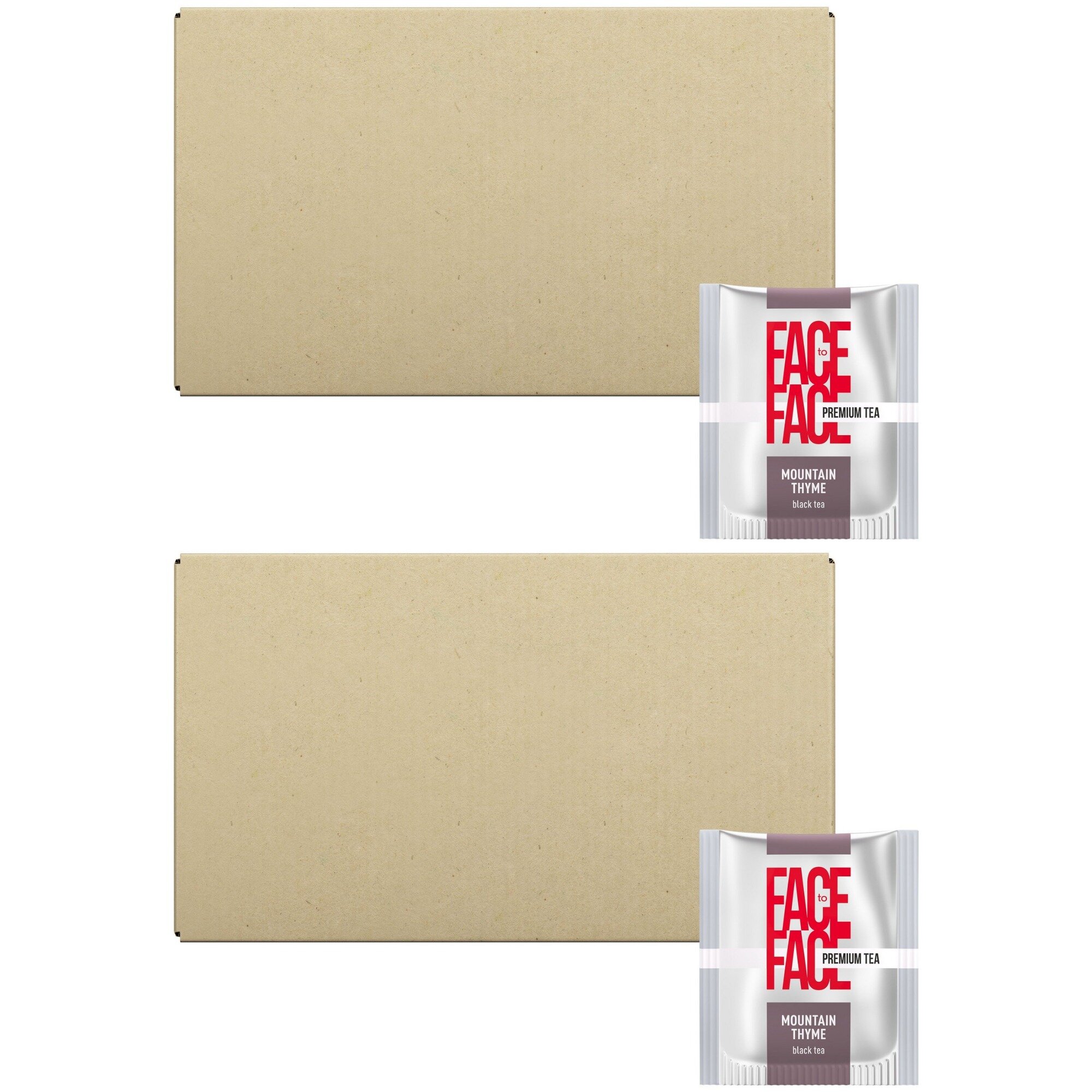 Чай пакетированный Face to Face, Mountain Thyme, 200 пакетиков, 2 уп