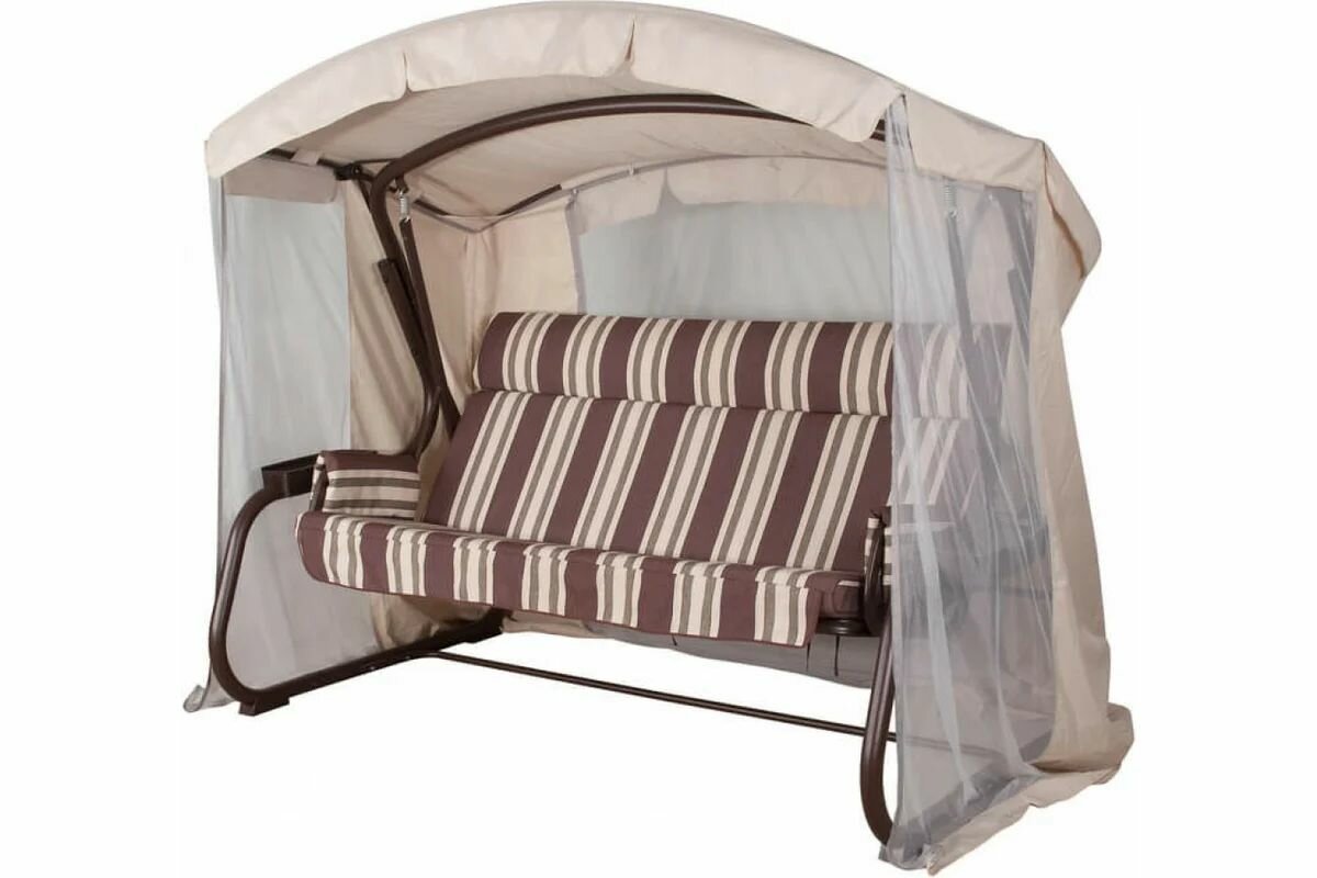 Качели садовые Удачная Мебель Мерида шоколад A29C322