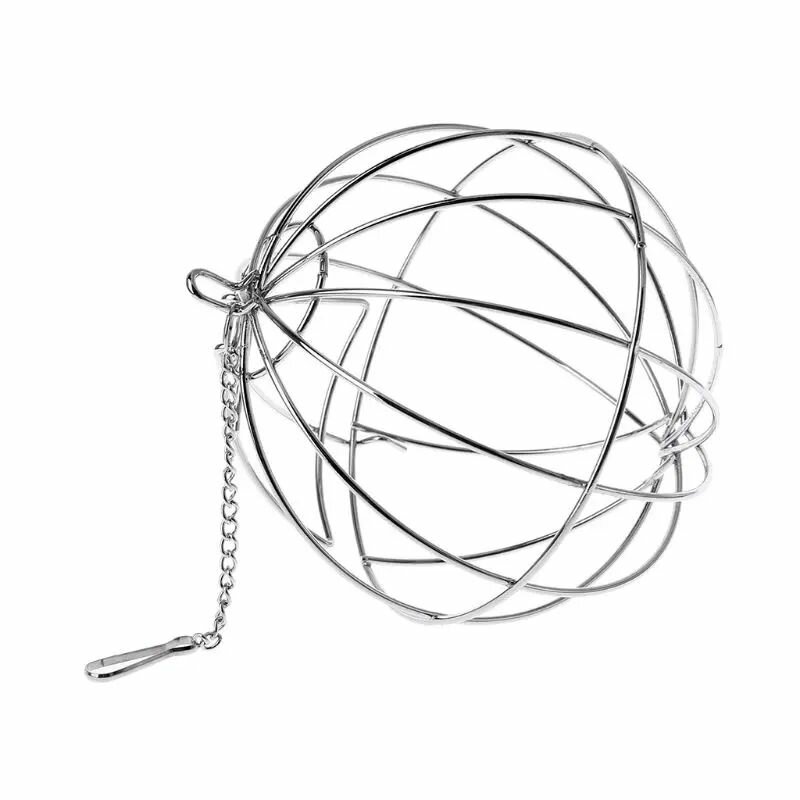 Круглая кормушка из нержавеющей стали, автоматическая подвесная кормушка для сена, Свинка из Гвинеи, хомяк, крысиный кролик, игрушка для домашних животных