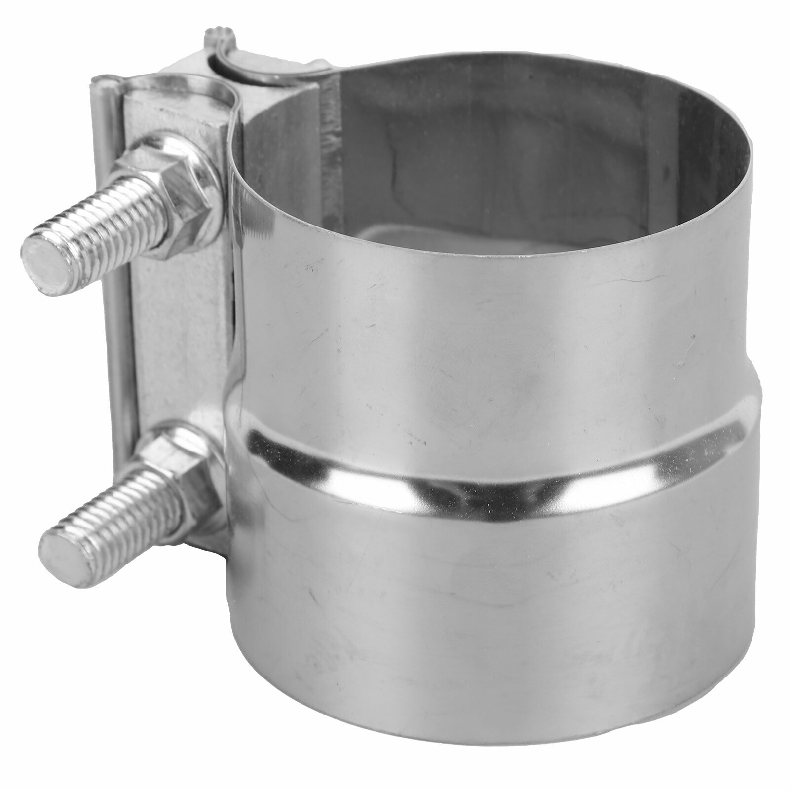 3-дюймовый хомут для выхлопной трубы, соединительная муфта из нержавеющей стали для коллектора приемной трубы глушителя