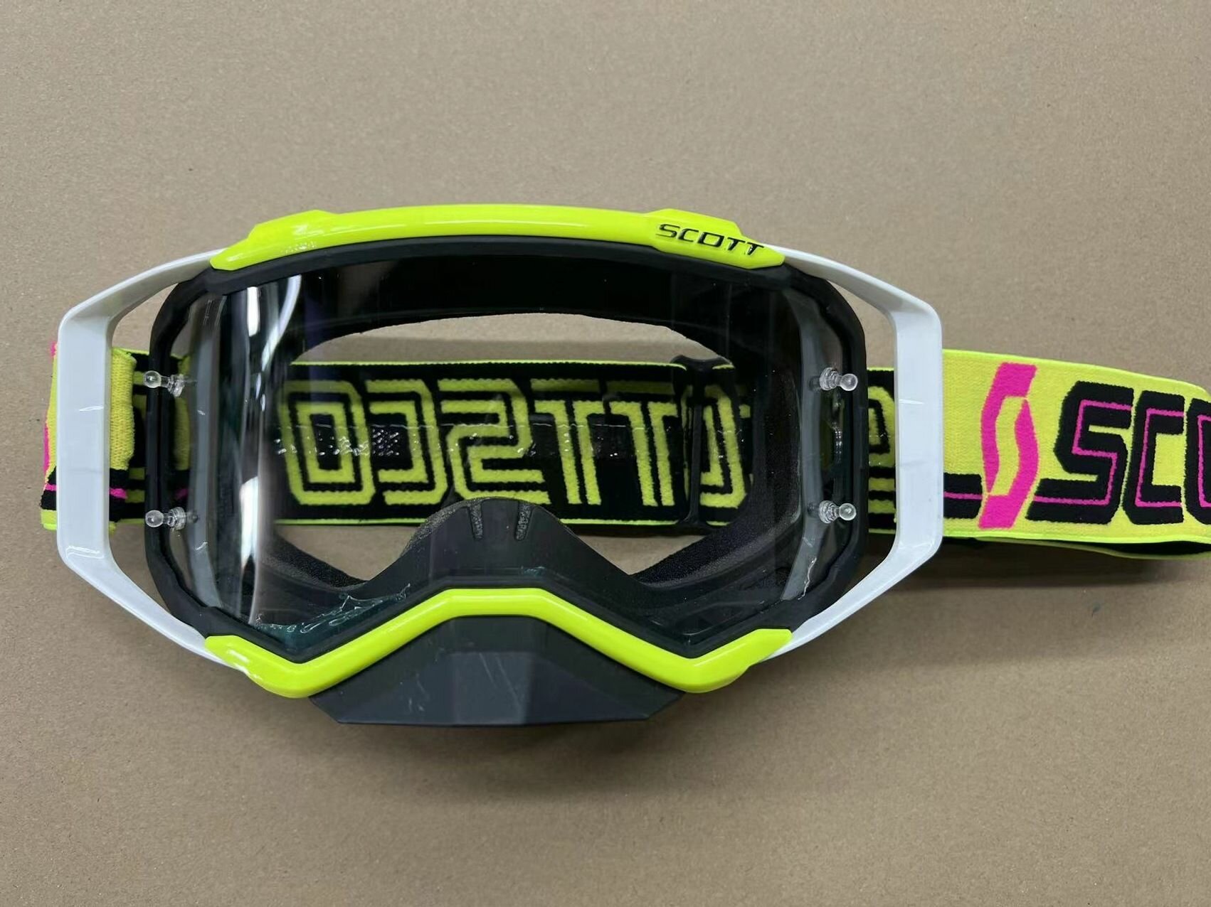 Очки для мотокросса Scott для UTV MTB ATV Внедорожный мотоциклетный шлем