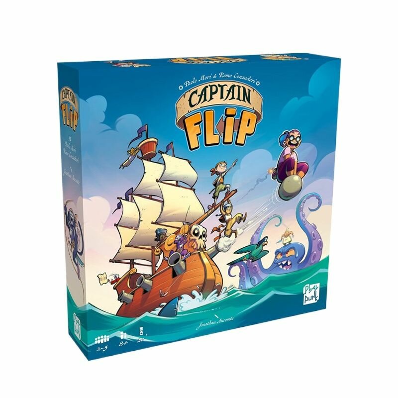 "Captain Flip"Настольная карточная игра Настольная Игра Новая версия игры