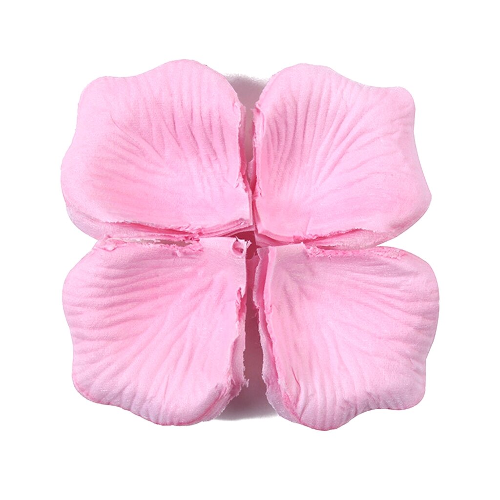 100шт лепестков роз из декоративной ткани для романтического ужина и оформления предложений