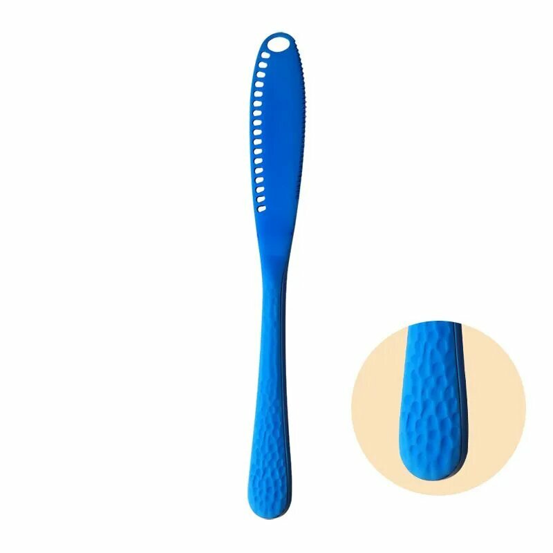 Нож столовый "Многофункциональный нож для масла", нержавеющая сталь, 20 см, синий