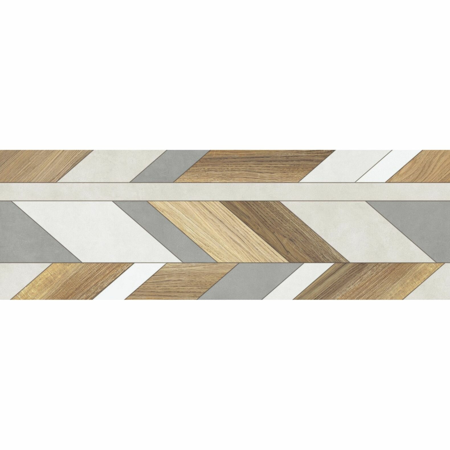 Плитка облицовочная Alma Ceramica Mural 30x90 см многоцветная матовая для стен