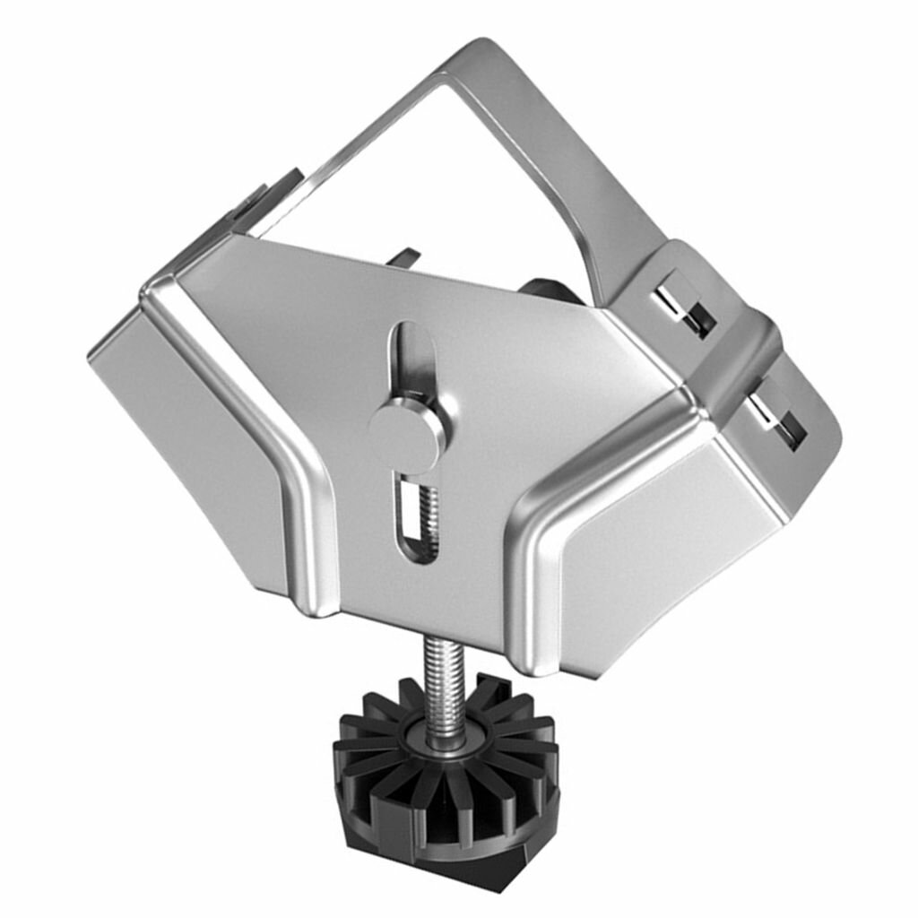 Универсальный угловой зажим под углом 90 градусов из прочной нержавеющей стали для надежного крепления в деревообработке и металлообработке