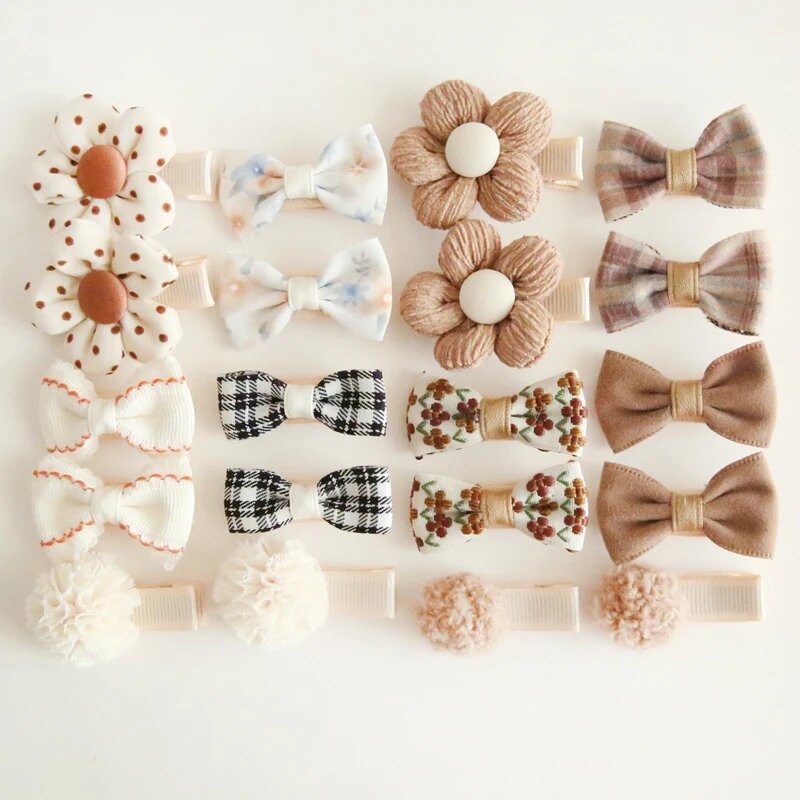 Детские заколки для волос, 5-20 шт, Цвет: 5-20Pcs