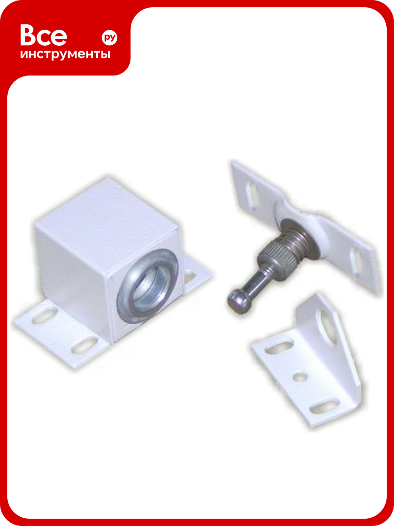 Накладной электромеханический замок PROMIX SM102.10, белый, 00-00004523 для хранения документации, металлический корпус