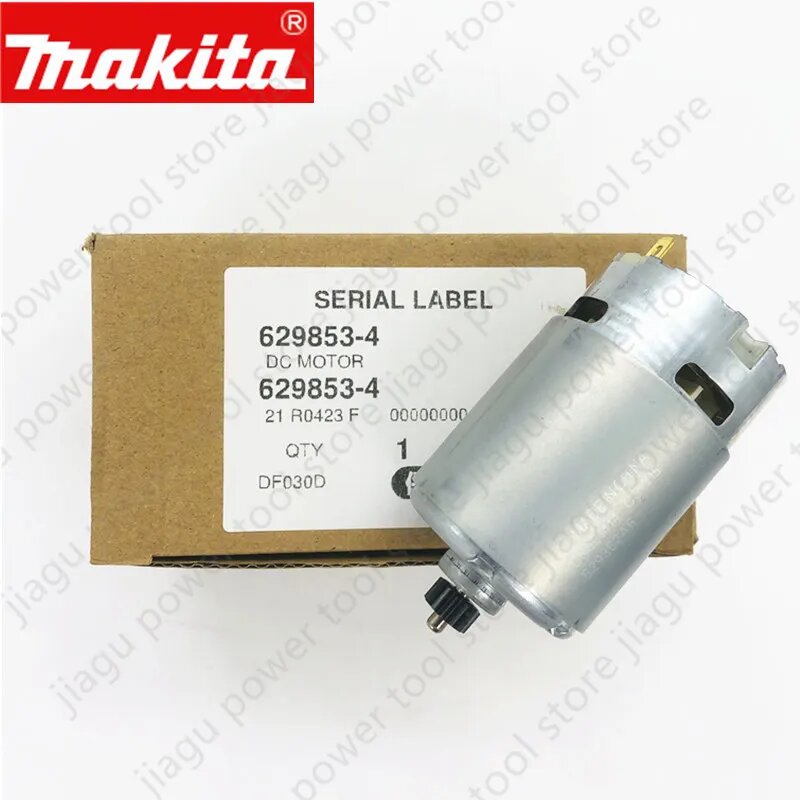 Мотор 629853-4 для Makita DF330DWE DF030DWE DF030D DF330D DF030DZ DF030Z HP330D HP330DWE HP330Z, MOTOR 629853-4