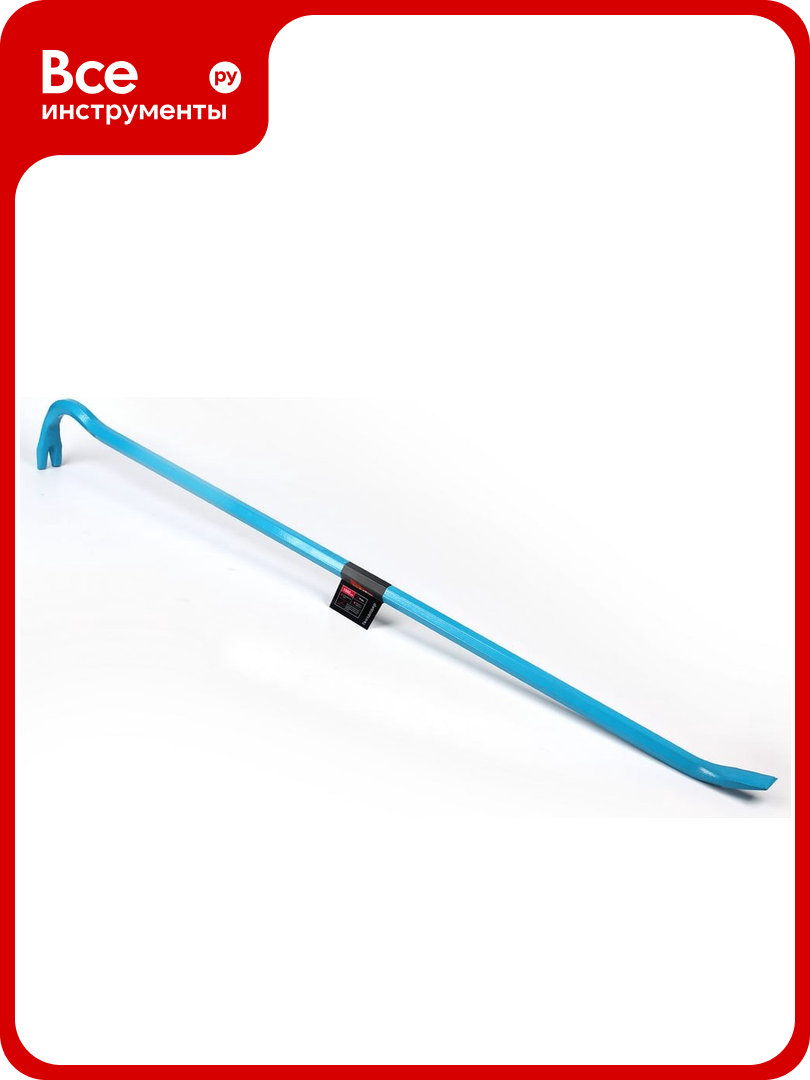 Лом-гвоздодер Smartbuy усиленный, 1000 мм, двусторонний, шестигранный SBT-NP-1000, демонтажных работ