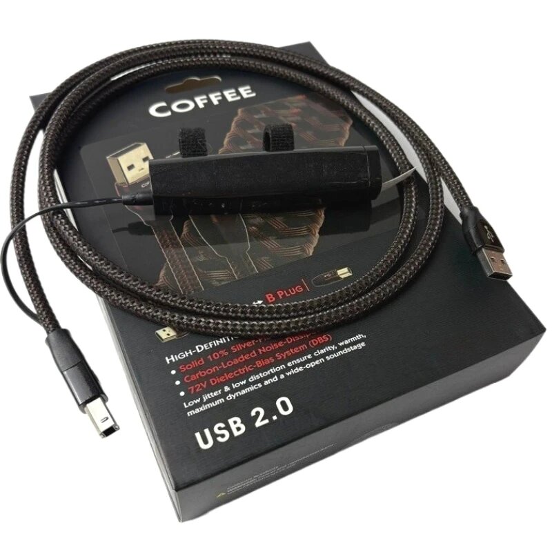 CUICUI EGG USB A-B кабель 10% серебристый 1,5 м