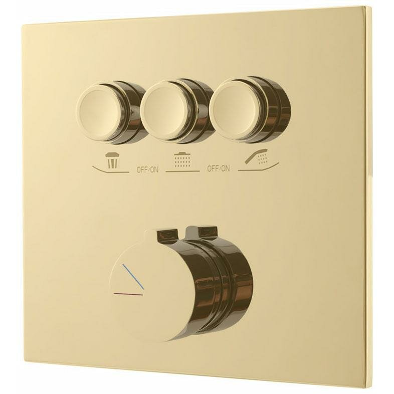 Смеситель для душа Vincea VSCV-431BG4 Брашированное золото, современный стиль