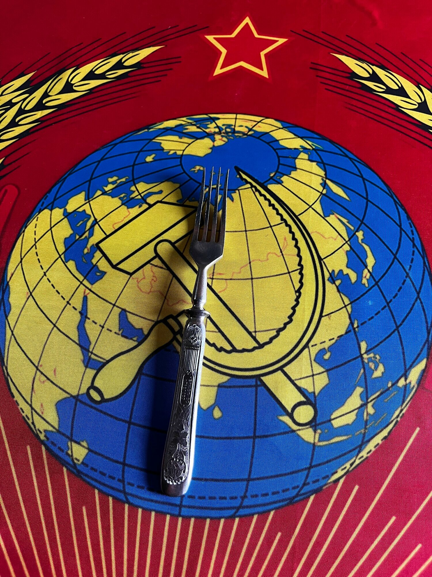 Вилка, нержавеющая сталь, СС, г. Павлово, СССР