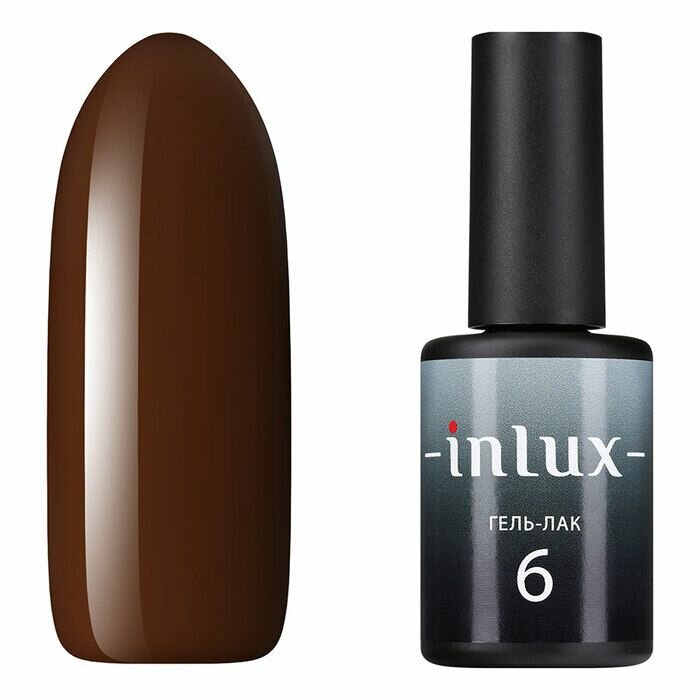 INLUX, Гель-лак №6, 8 мл