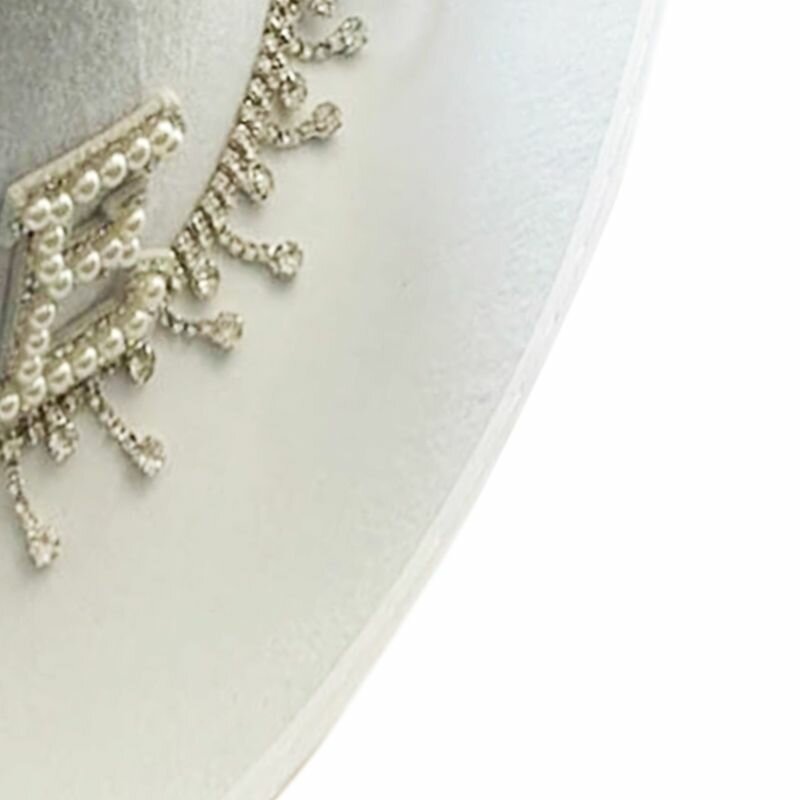 Ковбойская шляпа невесты в западном стиле-белый